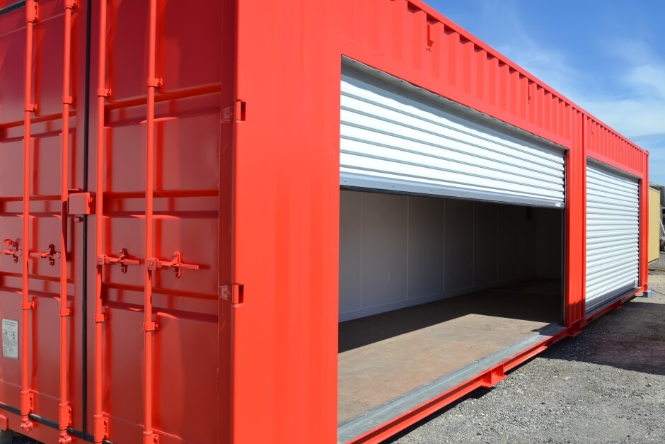 6 Types of Shipping Container Doors and When to Use Ea..... | Falcon Blog