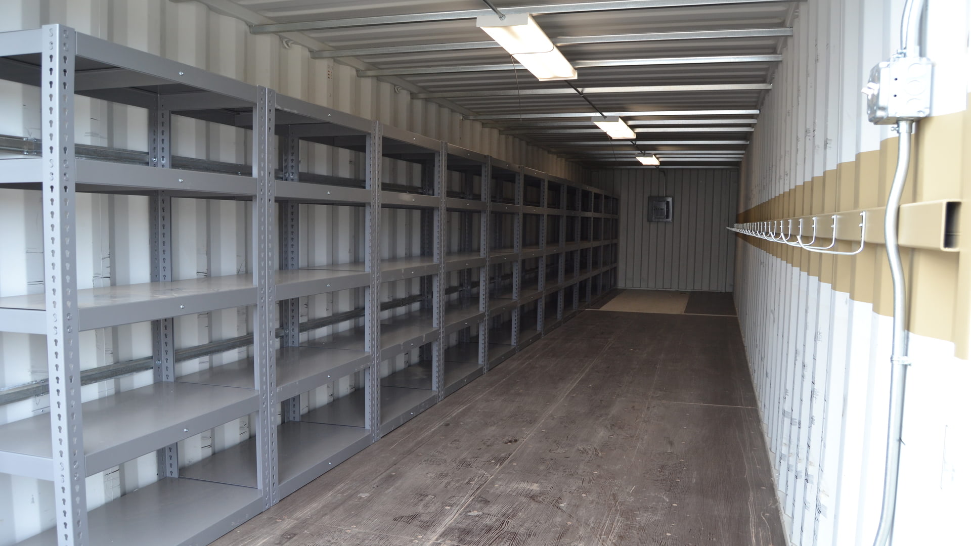 Shipping Container with Shelving | 20ft & 40ft Storage Containers