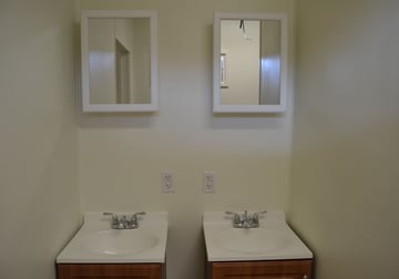 Shipping Container Locker Room | Falcon Structures