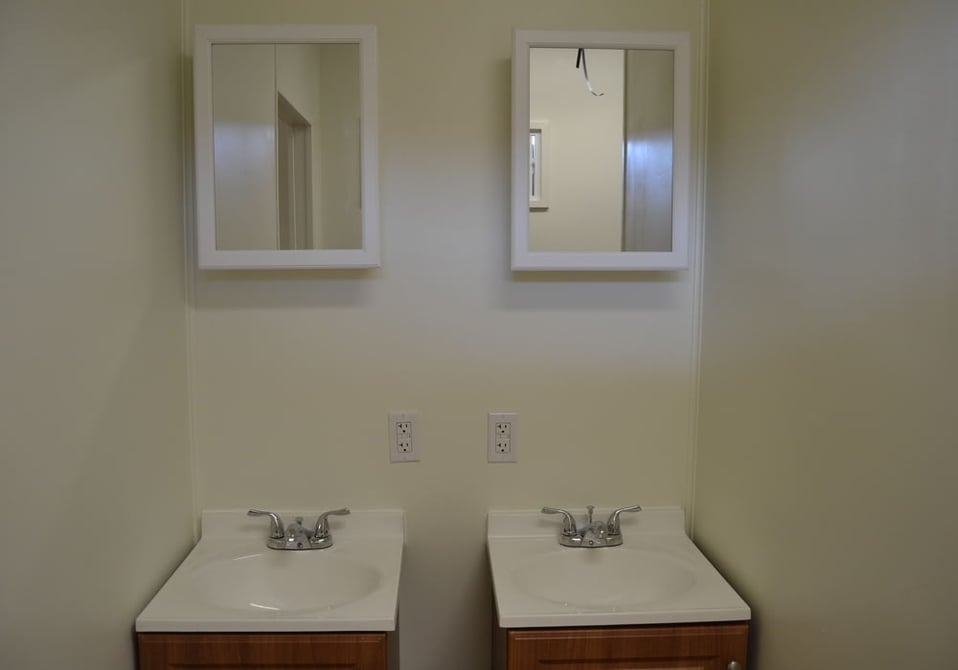 Shipping Container Locker Room | Falcon Structures