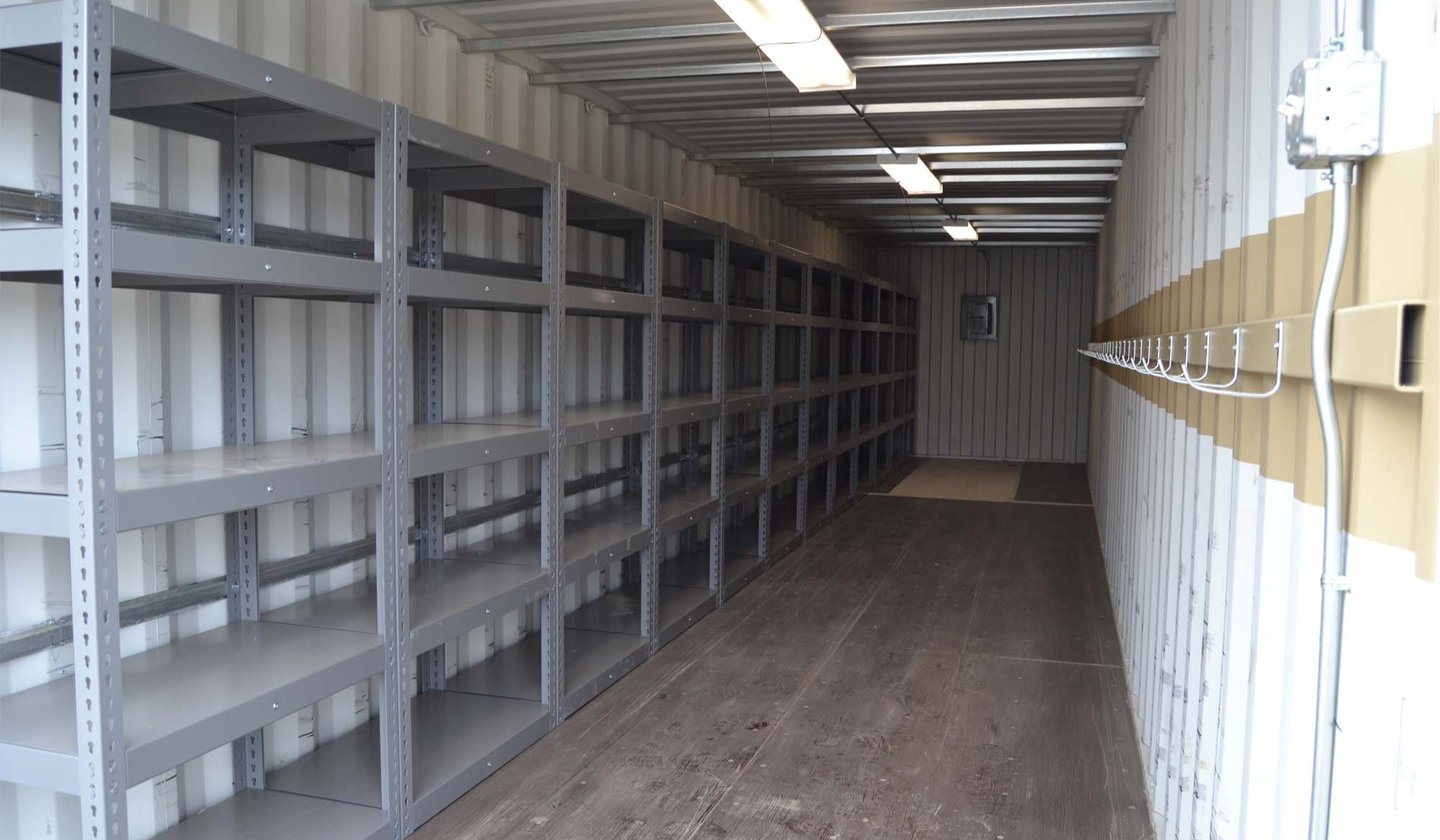 20-ft Store & Work Container Office | Falcon Structures