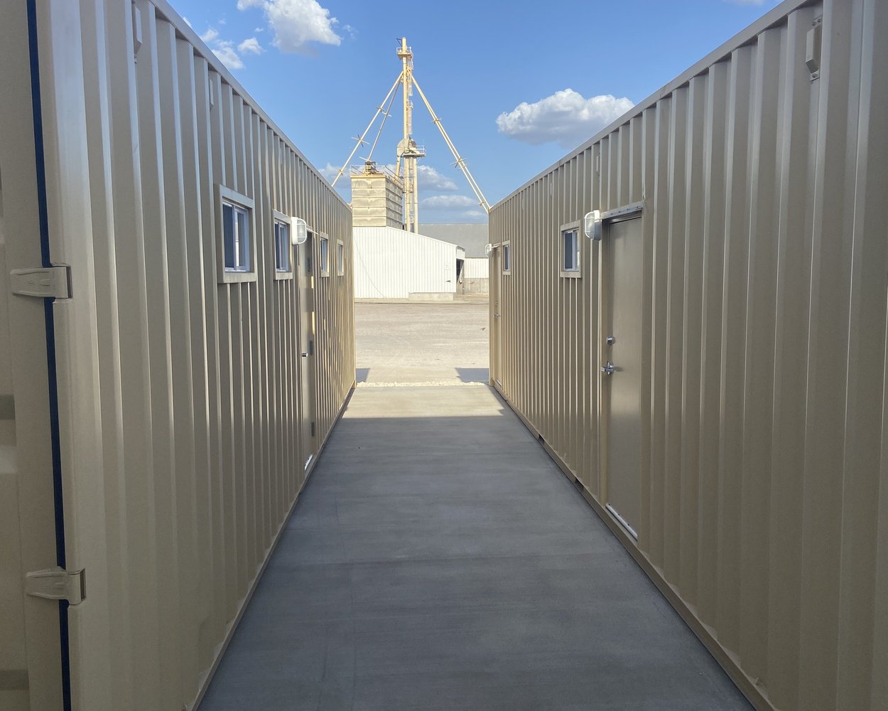 Hi-Pro Feeds Brings Container Locker Rooms to Remote A..... | Falcon Blog