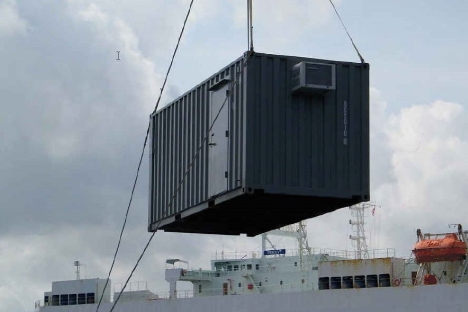 Modified Container Living Quarters Support Security Te..... | Falcon Blog