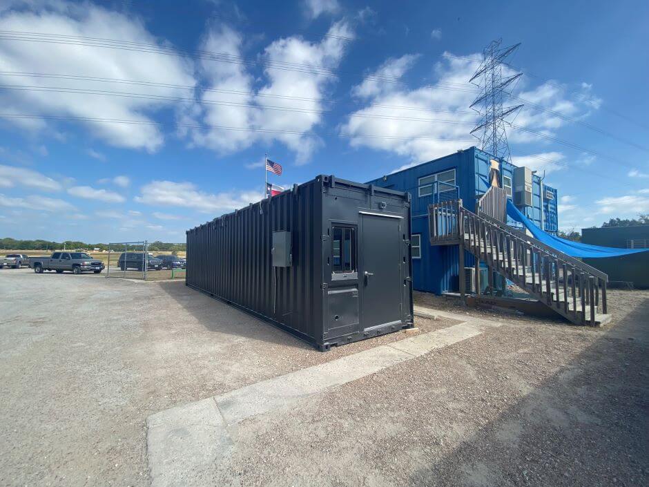 SERV Shipping Container Venue Brought to Life by Falco..... | Falcon Blog