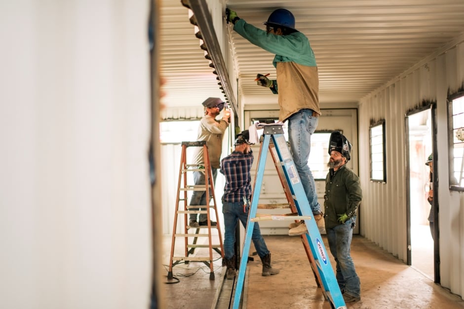 Innovative Relief Conex Housing