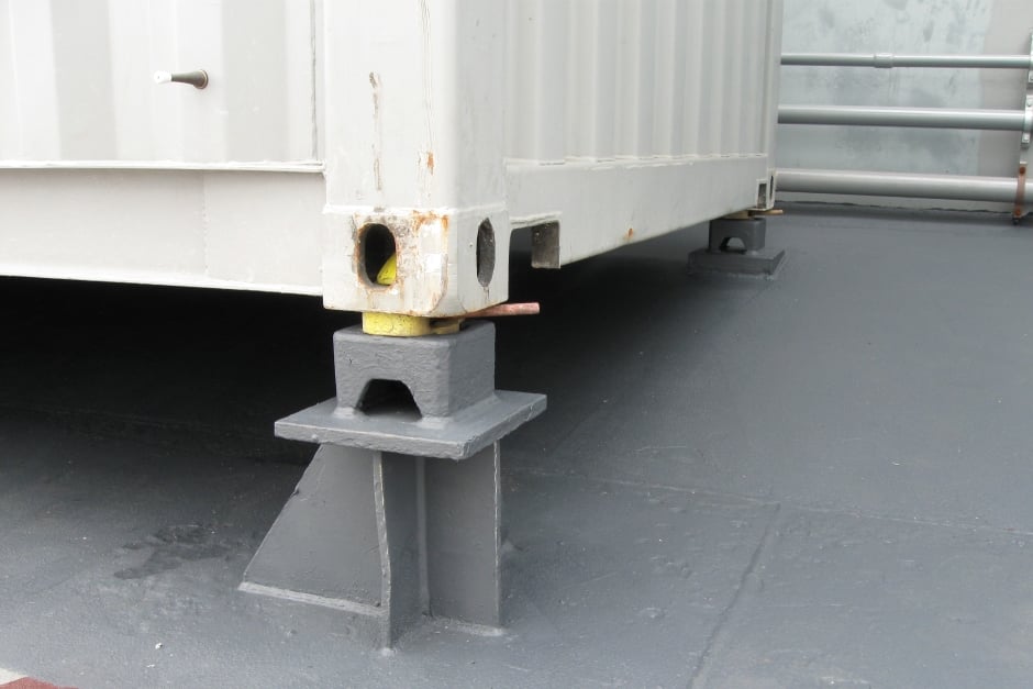 Modified Container Living Quarters Support Security Te..... | Falcon Blog