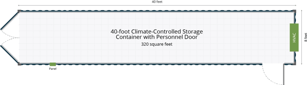 20' and 40' Conex Storage Containers for Sale | Falcon Structures