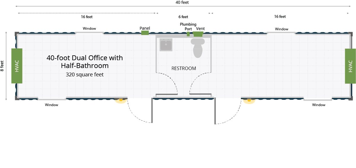 Shipping Container Office & Workspace | Falcon Structures