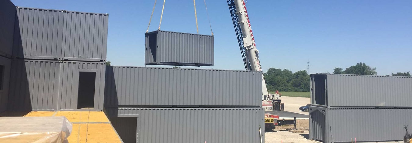 Fortress Obetz Stadium | Shipping Container-Based Building