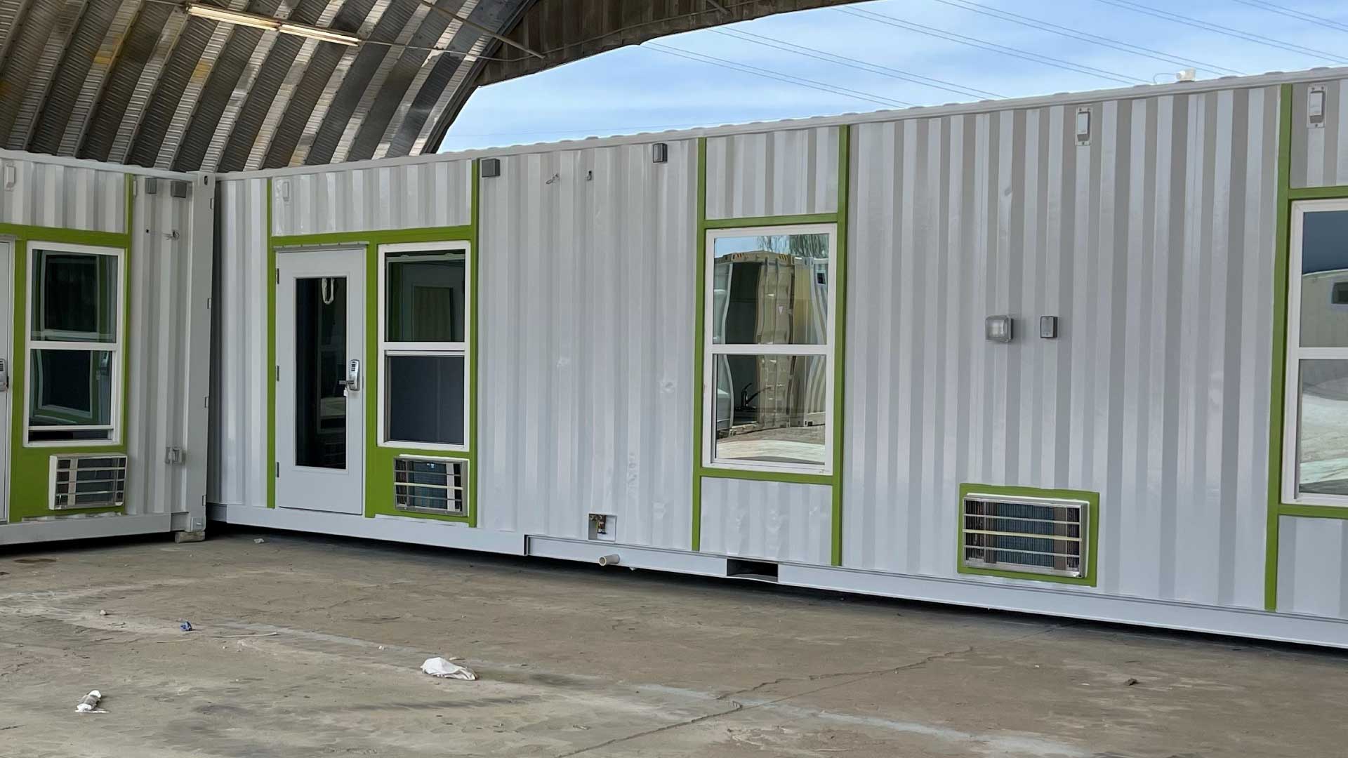 Custom Shipping Container Jobsite Trailers