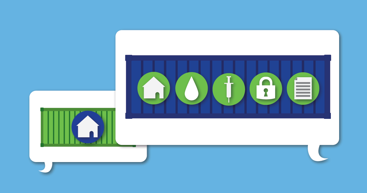 The Surprising Best Use for Shipping Containers in Dis..... | Falcon Blog