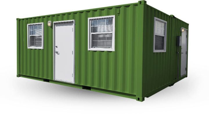 Custom Shipping Container Jobsite Trailers