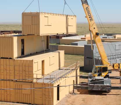 USL + Falcon | Shipping Container Based Structures