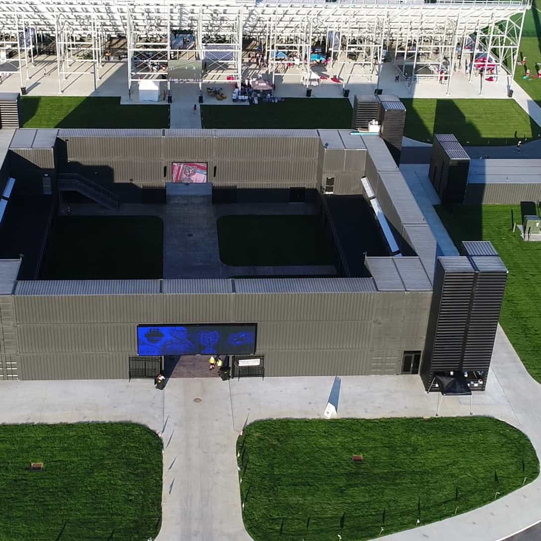 USL + Falcon | Shipping Container Based Structures