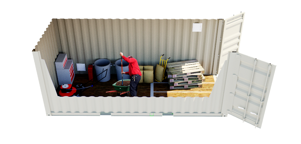 Vented Shipping Containers for Storage | Falcon Structures