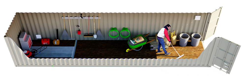 Vented Shipping Containers for Storage | Falcon Structures