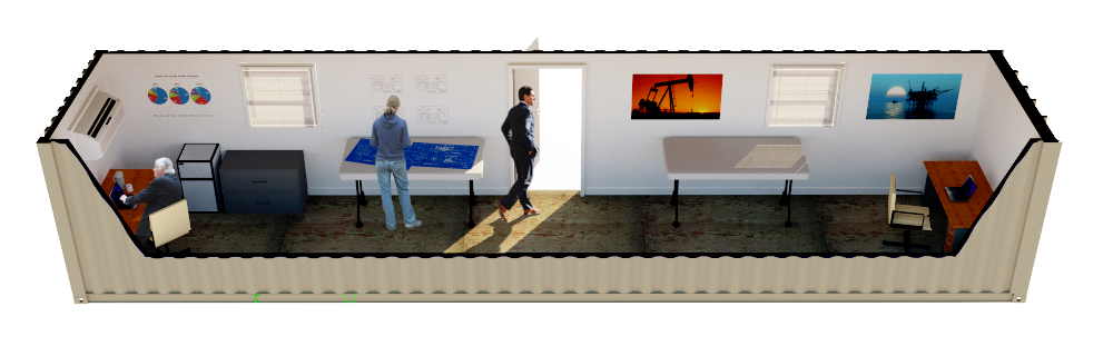 Shipping Container Office | 10ft or 20ft or 40ft | Falcon Structures