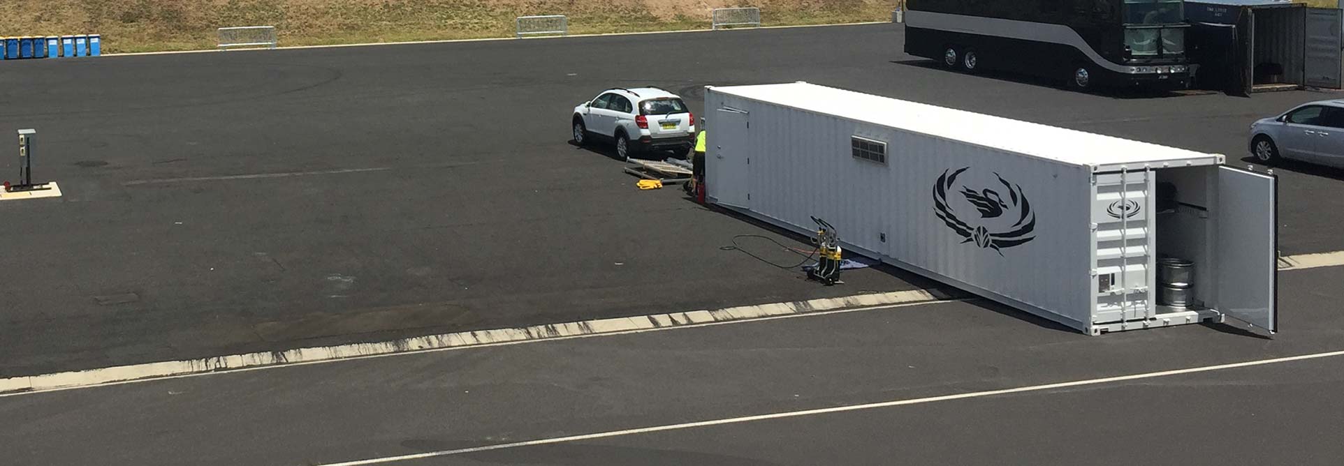 Shipping Container Garage Case Study: Mobile Car Garage