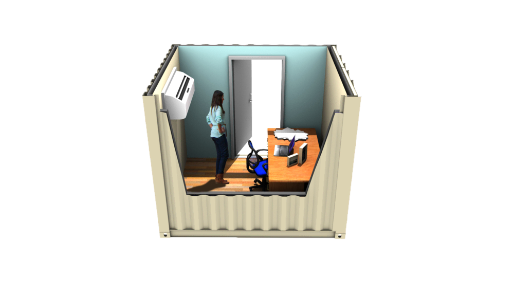 Shipping Container Office | 10ft or 20ft or 40ft | Falcon Structures