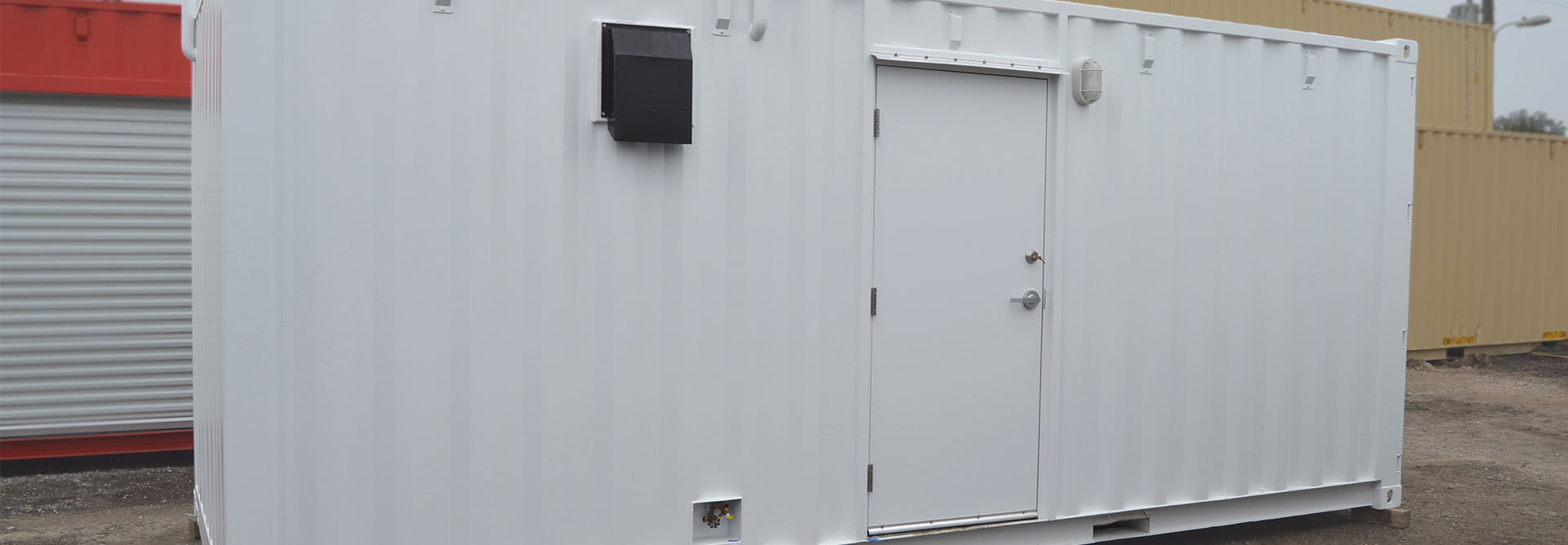 Shipping Container Locker Room | Case Study